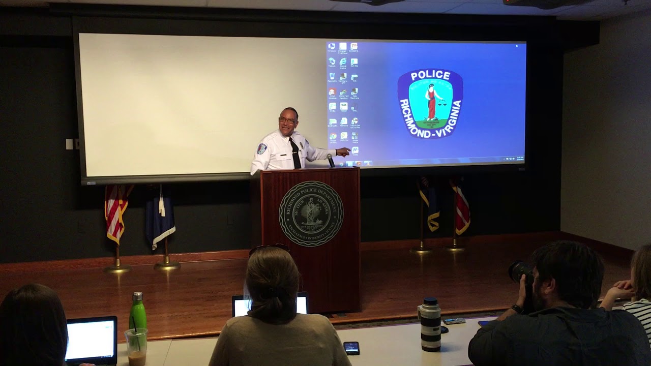 Richmond Police Chief Alfred Durham (Matt Demlein, WRVA) - YouTube