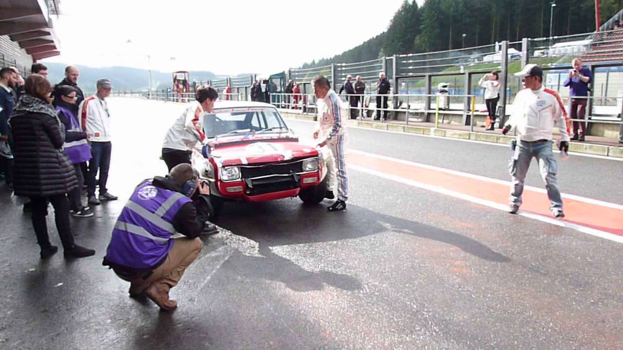 Mazda Familia Rotary Coupé R100 - Spa 6 Hours - 2015 - II - YouTube