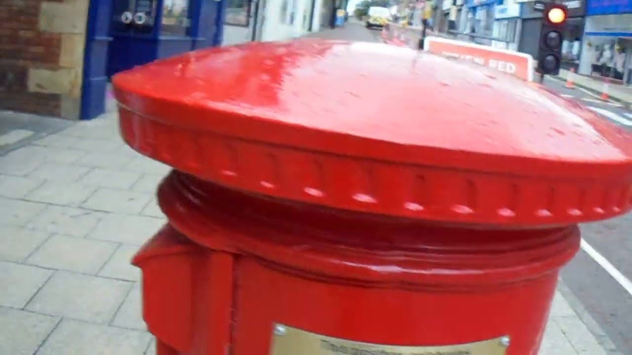 Commerative Postbox in Chester Le Street - YouTube
