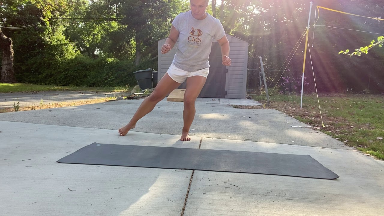 Single-Leg 3-way Touch - YouTube