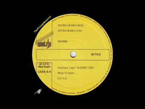 Intro + ‎– Intro ( Ram J Mix ) B1 -- 1991 - YouTube