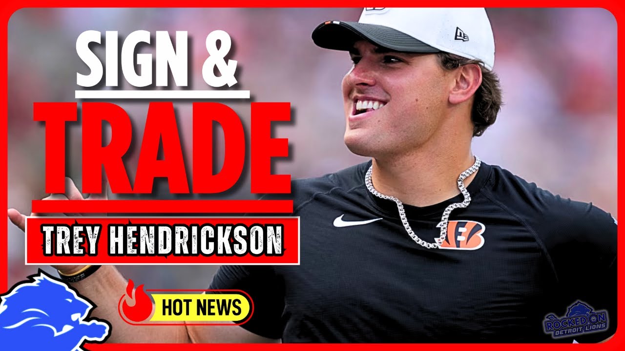 Detroit Lions SIGN & TRADE Deal With Trey Hendrickson Discussed! - YouTube