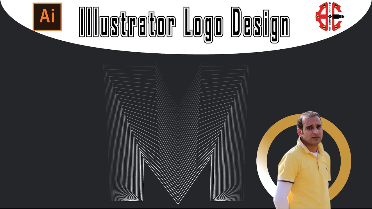 Illustrator Logo Design Tutorial - Logo Design Basic to Advance 01 # ...