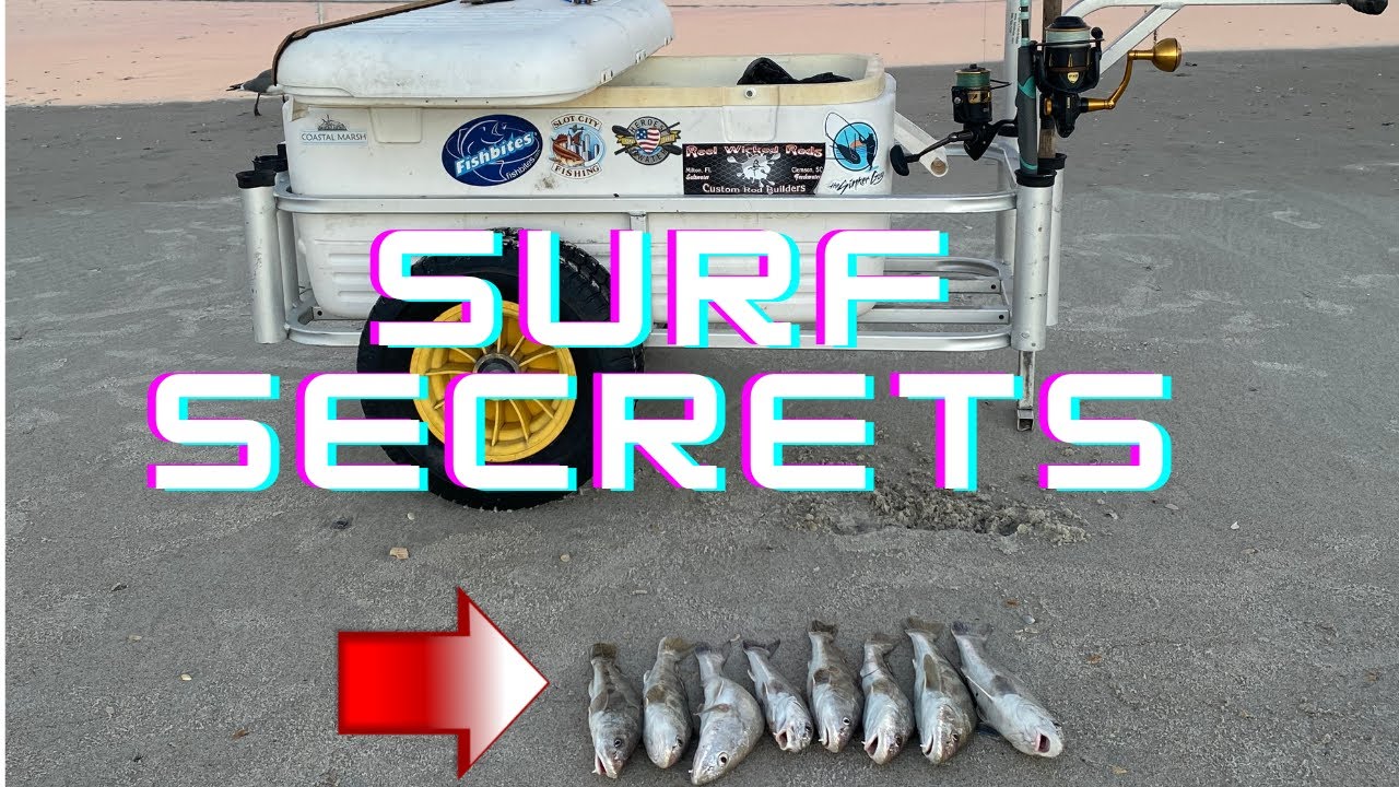 SURF FISHING RIGS SECRET WORKED! Surf Fishing Florida. How to Surf fish ...