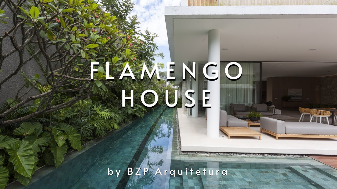Design of a family home that integrated the garden into the entire ...