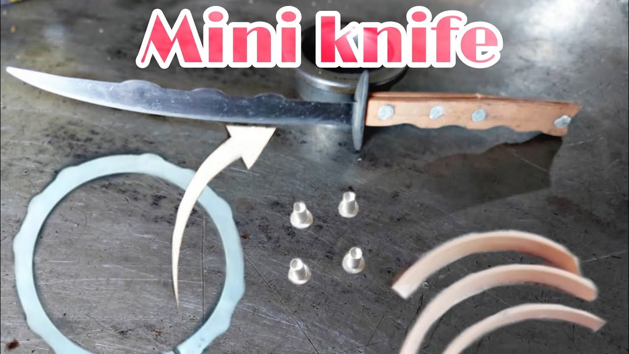 Making mini knife Beautiful little Hunting Knife 🔪 - YouTube