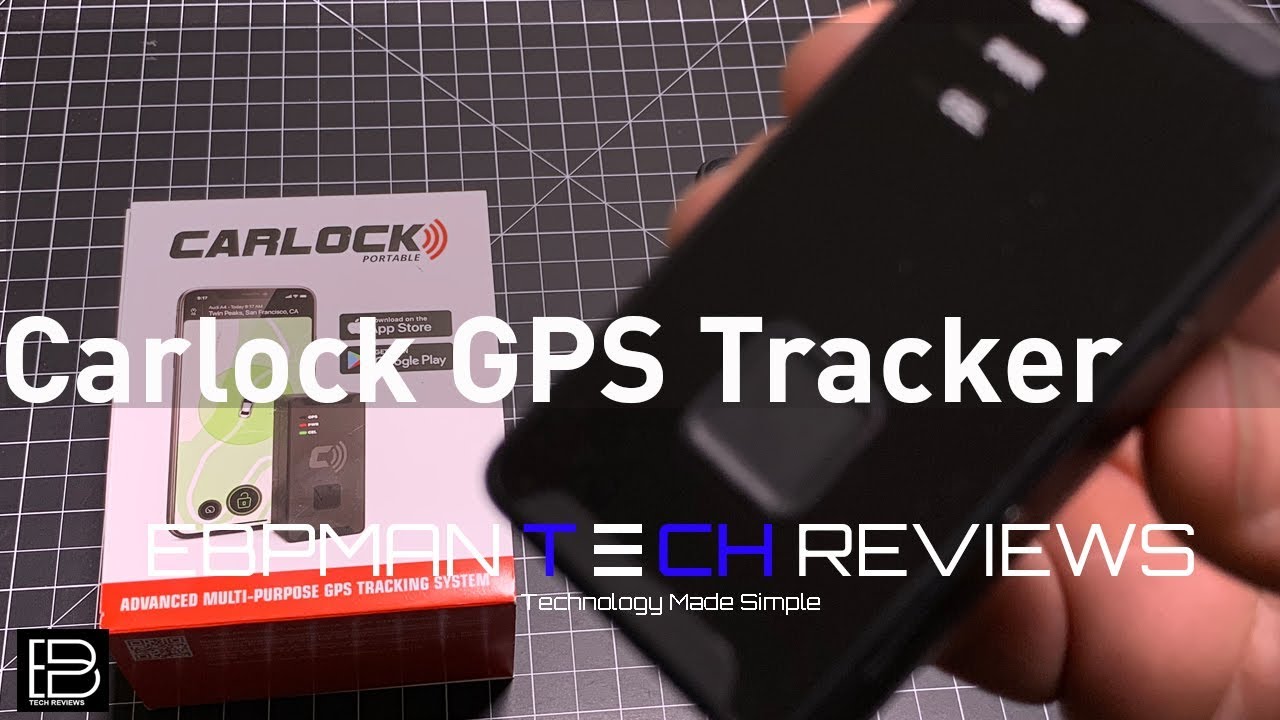 Track Your Luggage or Car with the Carlock Portable GPS Tracker! - YouTube