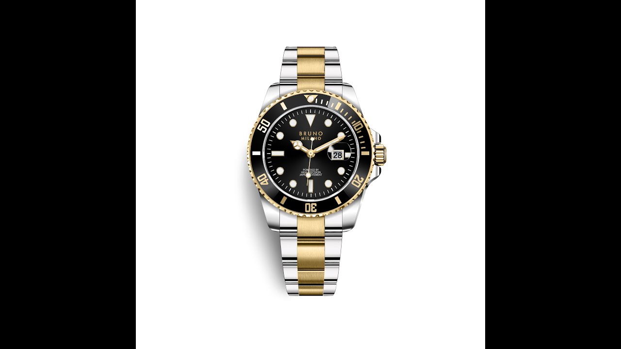 BRUNO MILANO Masterpiece Quartz Movement with SS Band Fashion Watch for ...