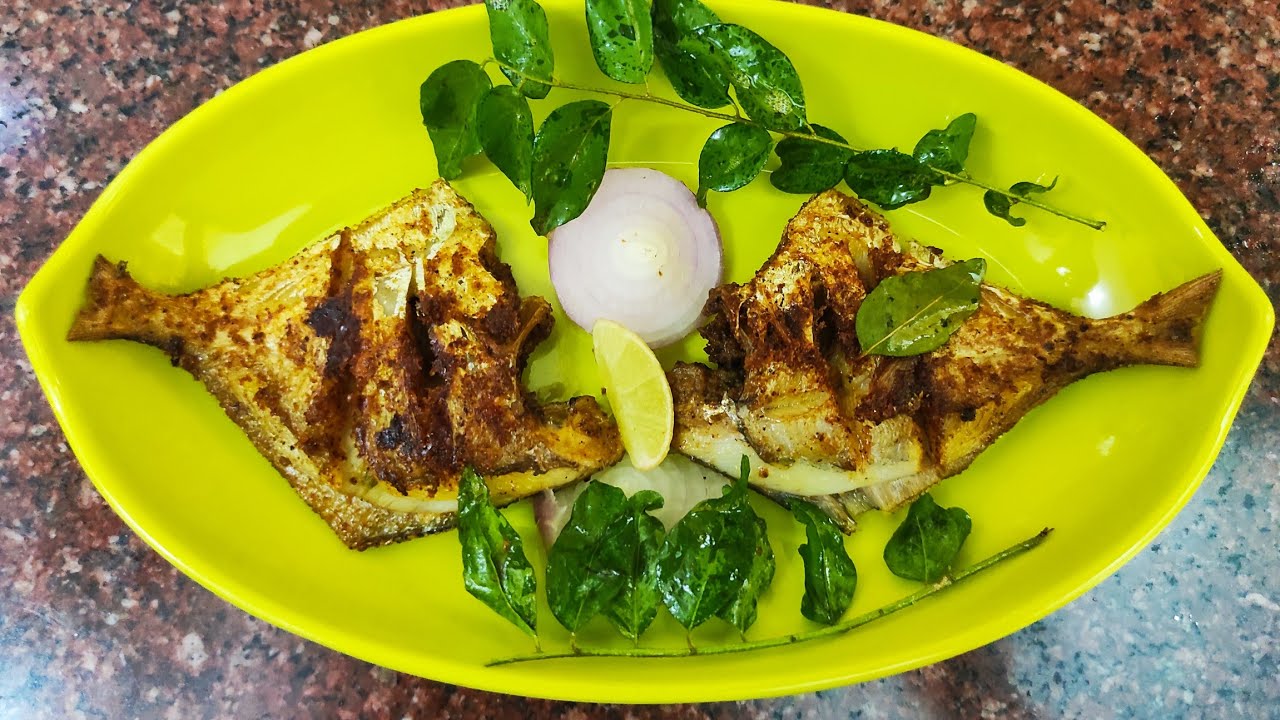 Vaval Fish Fry | Simple And Tasty Fish Fry | Tawa Fish Fry |Fish Fry ...