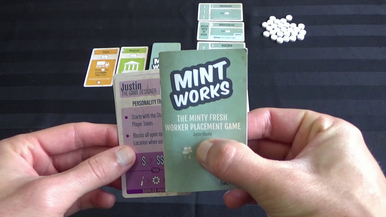 Partie en solo - Mint Works - YouTube