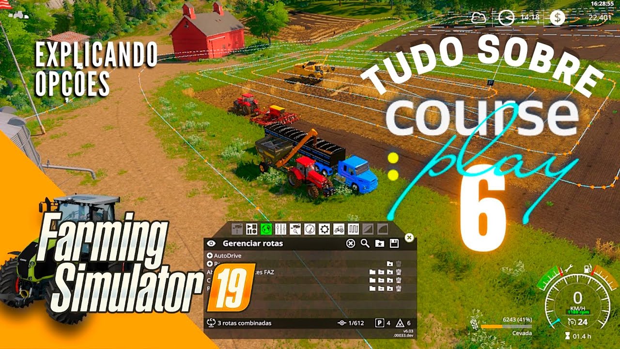 Como Usar e Configurar o CoursePlay Tutorial Básico #1 - Farming ...