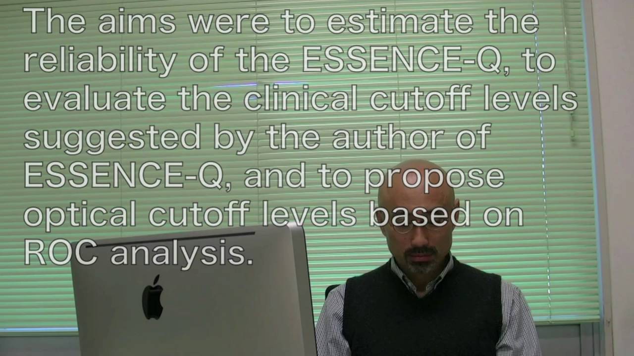 The ESSENCE-Q – a first clinical validation study – Video abstract [ID ...