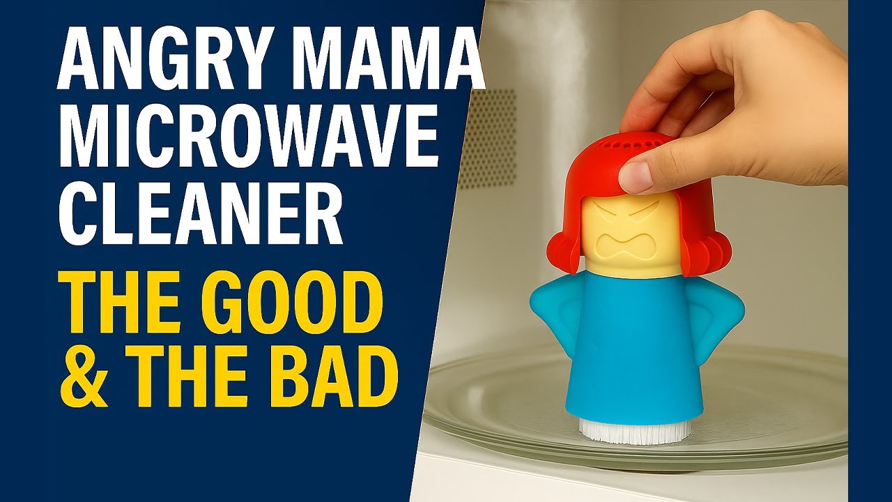 Angry Mama Microwave Cleaner: The Good & The Bad - YouTube