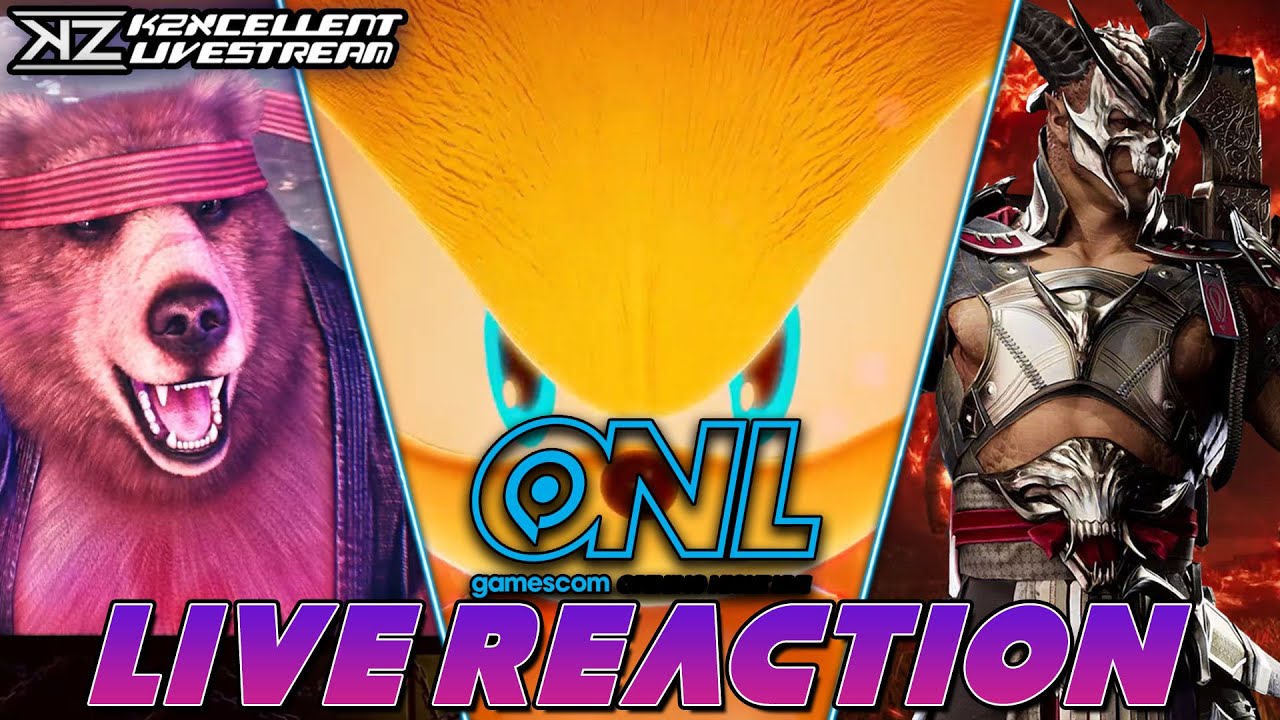 Reactions to Gamescom Opening Night Live 2023 | KZXcellent Livestream - YouTube