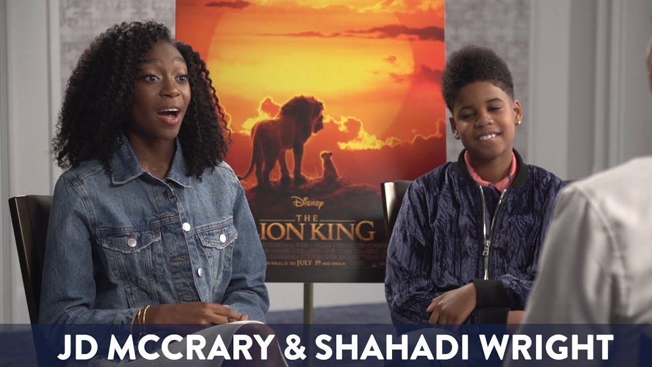 Lion King's JD McCrary & Shahadi Wright Talk Meeting Beyonce and ...