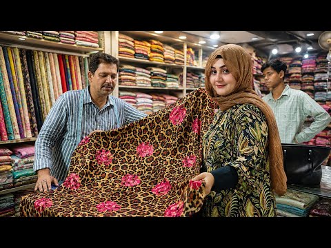 Aakhir Mil Hi Gaya Perfect Fabric! 😍 | Matching Stonework | Dress designing |Budget Find Jammu 