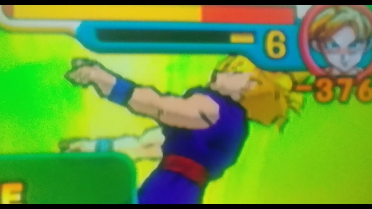 Dragonball Z Budokai 2 Android 18 Destructo Disc on Super Saiyan Teen ...