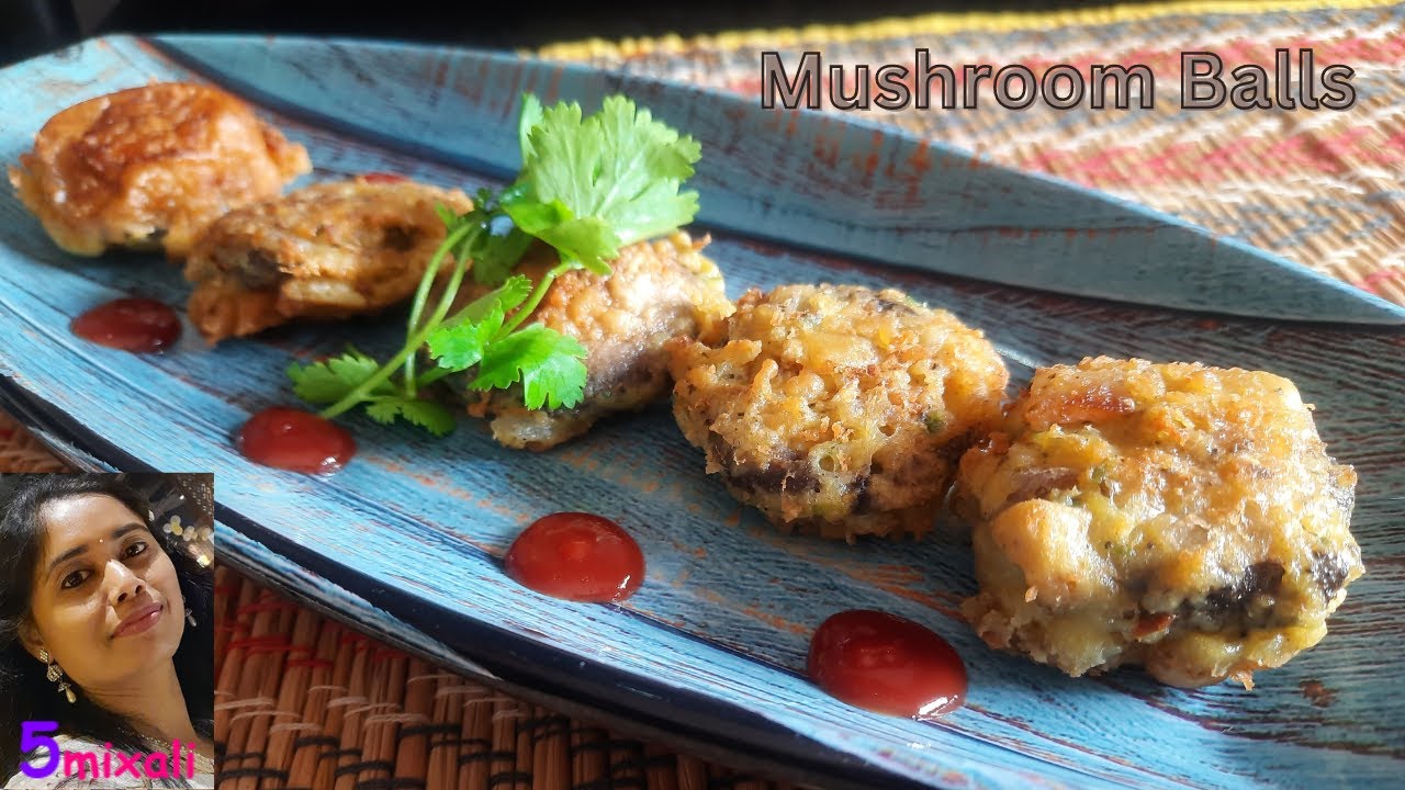 Mushroom Balls Recipe | Quick Snacks Recipe | Innovative Recipe From My ...