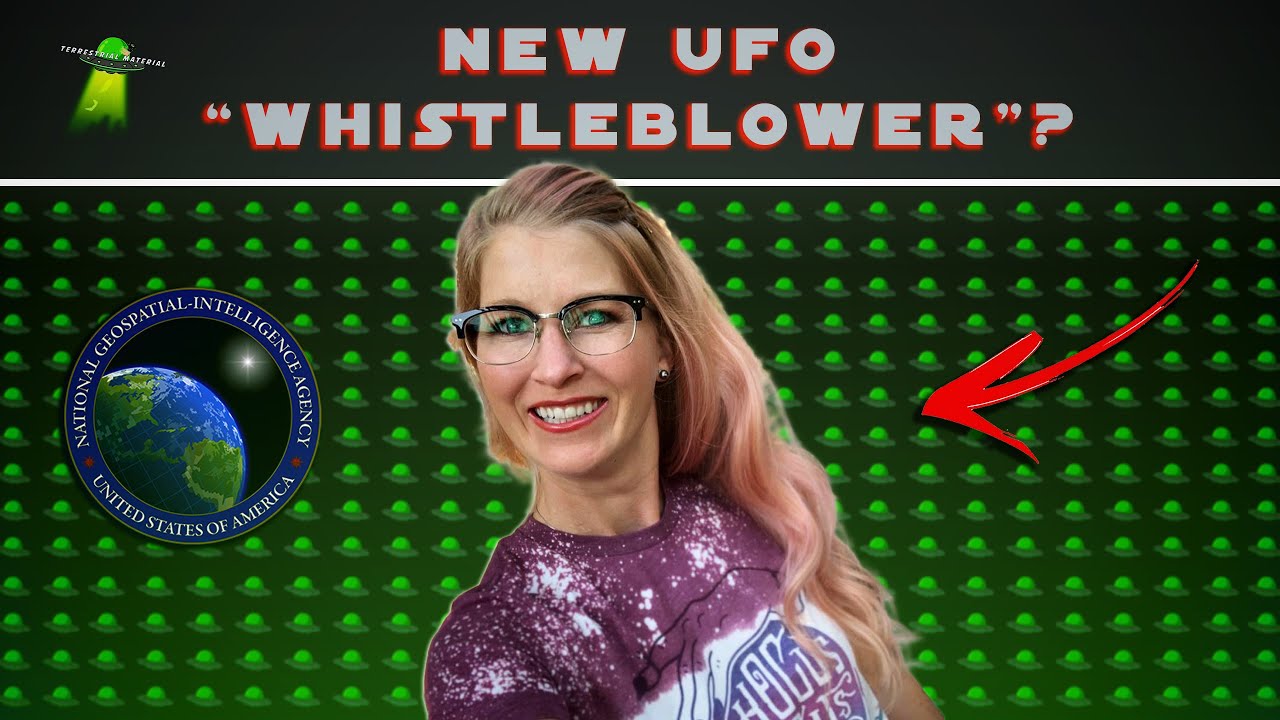 New NGA UFO "Whistleblower" Sarah Gamm Steps Out - YouTube