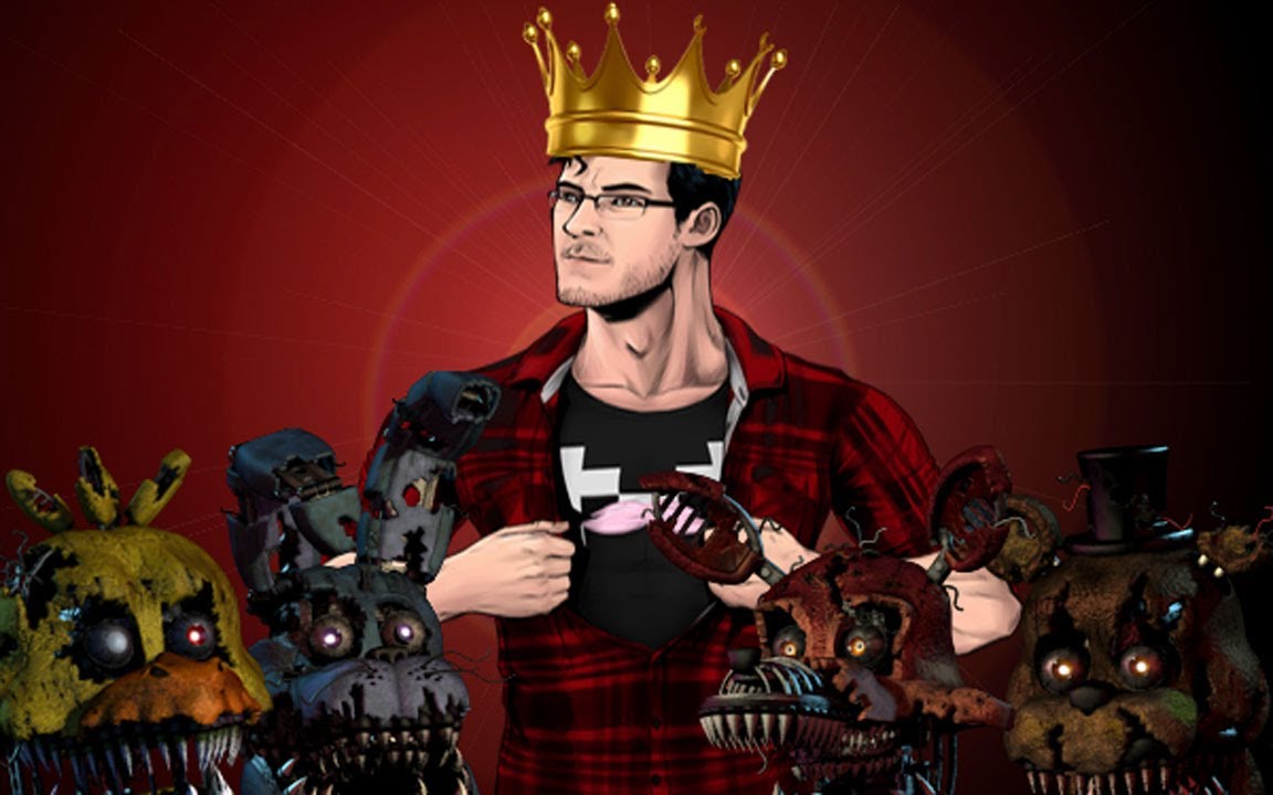 Markiplier - Five night's at freddy's 4 Compilation (4x sped up) - YouTube
