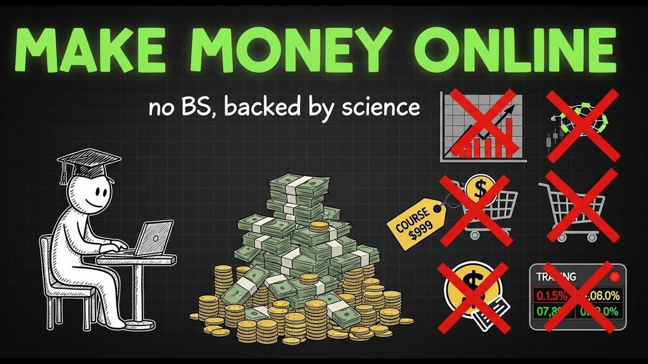 How to Actually Make Money Online (No BS, Backed by Science) - YouTube