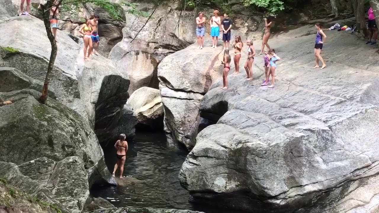 Beautiful Place #367 Sculptured Rocks Groton NH Rainbows & Snakes - YouTube