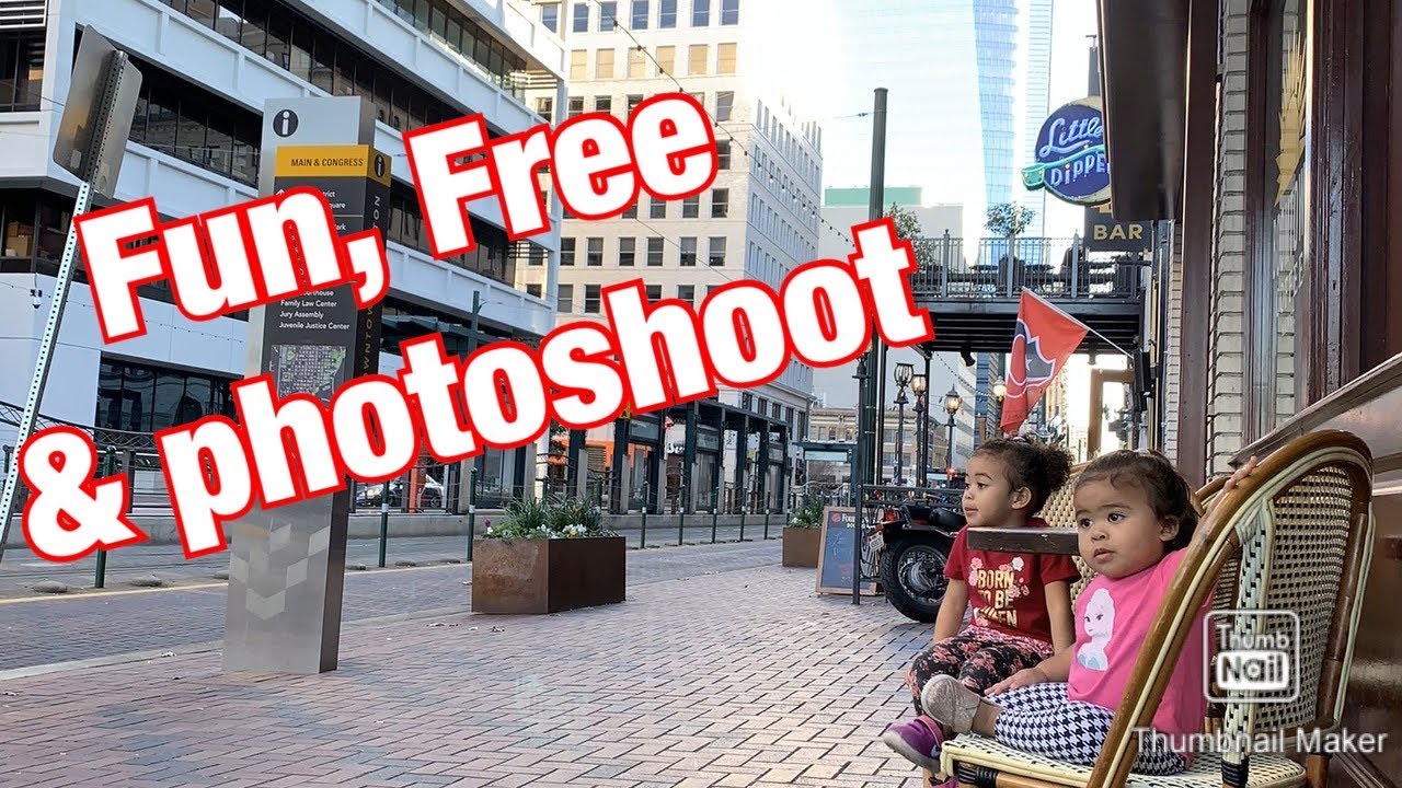 FUN, FREE, MINI PHOTO SHOOT - YouTube