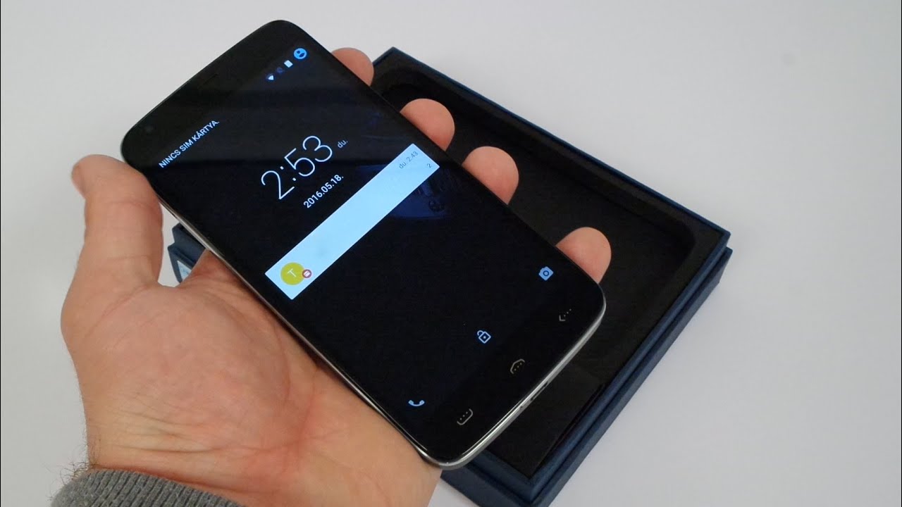 Homtom HT6 unboxing and hands-on - YouTube