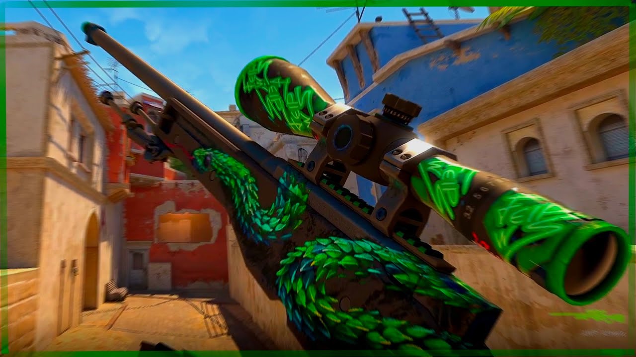 AWP atheris sticker combo - YouTube