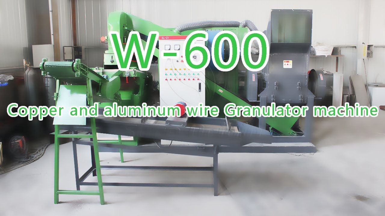 W-600 Copper Wire Granulator /Copper Cable Recycling Machine / copper ...