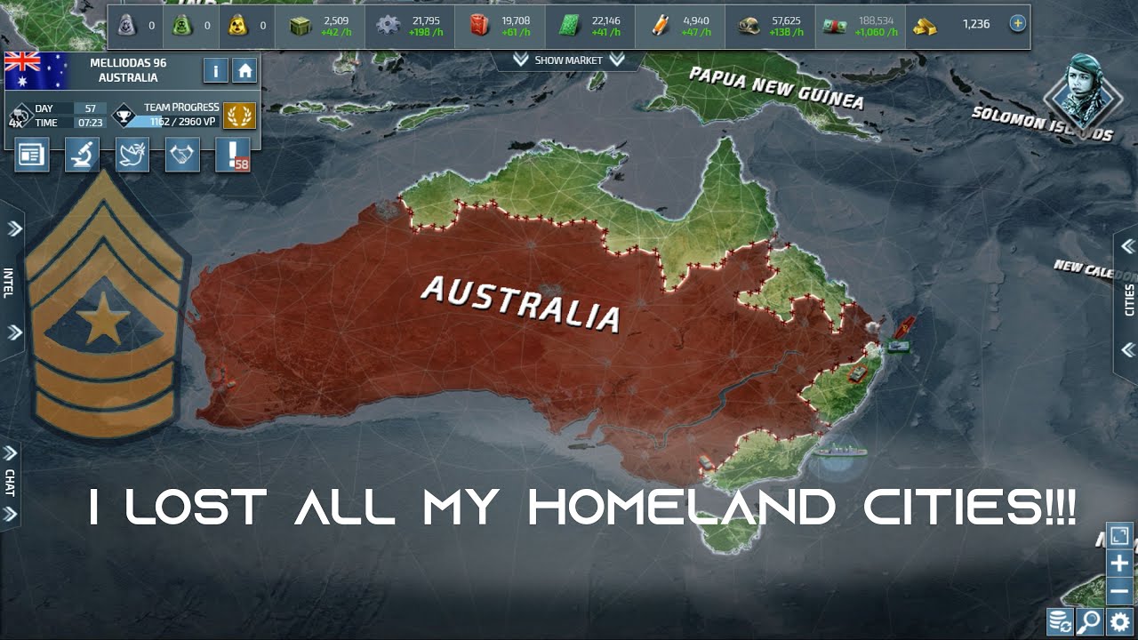 Conflict Of Nations WW3 - How to turn defeat into VICTORY - YouTube