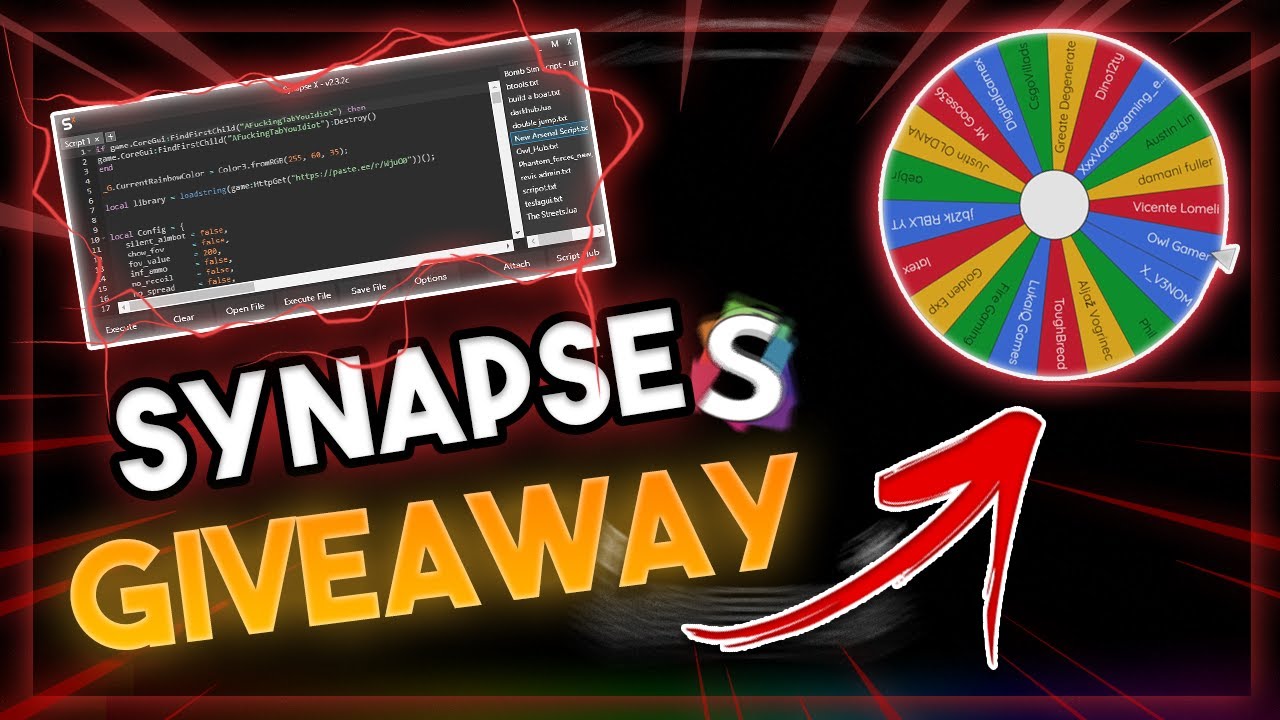 11K Special! : Synapse X Free Executor Sweepstakes For Free KEY (2022 ...