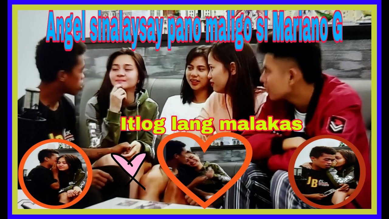 Angel binulgar si mariano g pano maligo./mariano me inamin kay angel ...