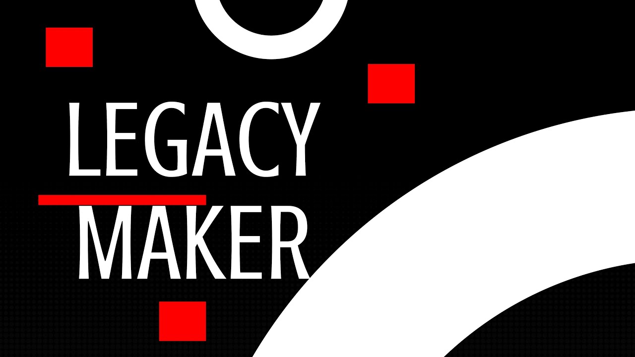 Legacy Maker Project With RJ Jackson - YouTube
