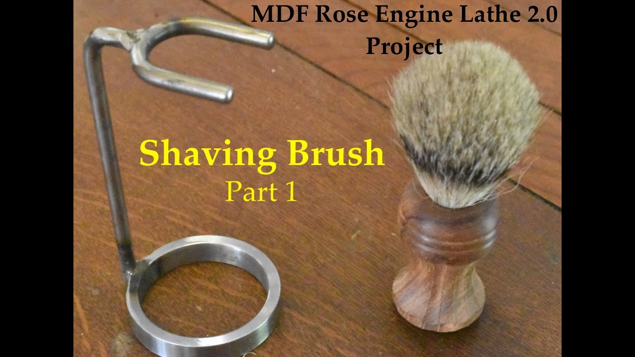 Shaving Brush Project on the MDF Rose Engine Lathe 2.0, Part 1 - YouTube