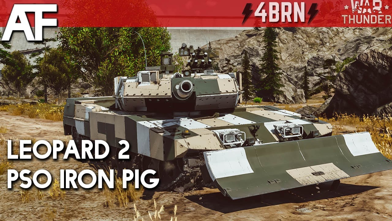War Thunder - Leopard 2 PSO Iron Pig | Gameplay Tanky CZ/SK - YouTube