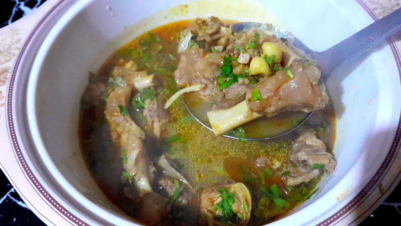 Winter special quick and easy mutton siri paya recipe || Siri PAYE ...