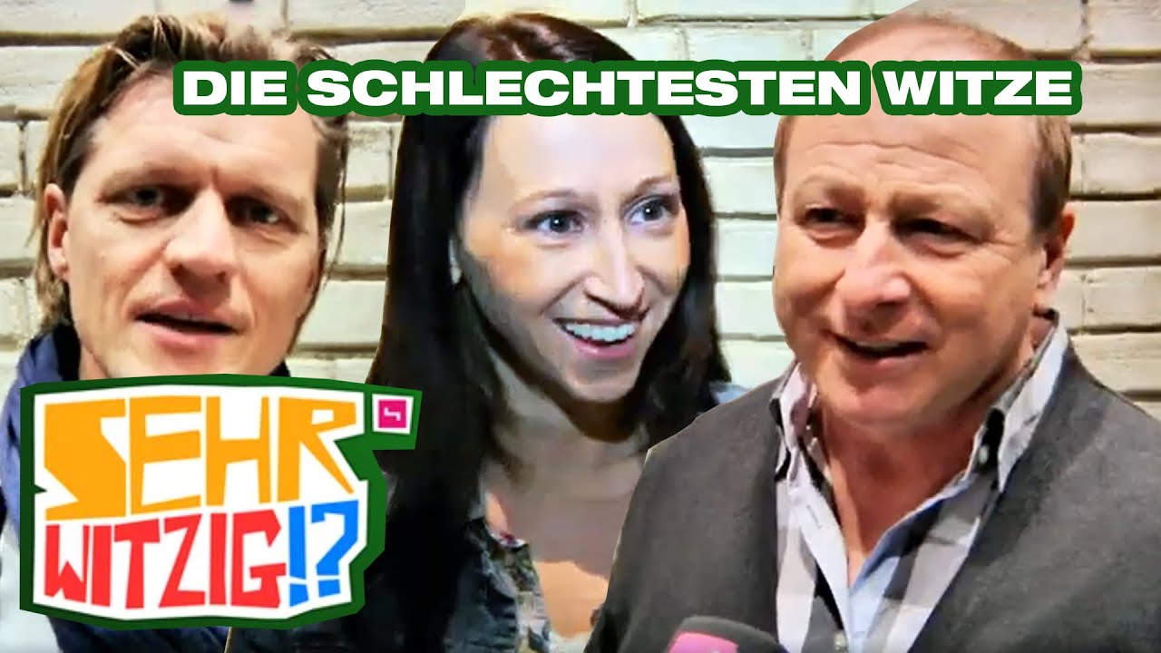 👎 Die schlechtesten Witze von Gery, Harry und Lydia | Sehr Witzig ...
