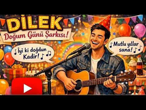İYİ Kİ DOĞDUN [DİLEK] 🎉 | [DİLEK] İsimli Doğum Günü Şarkısı