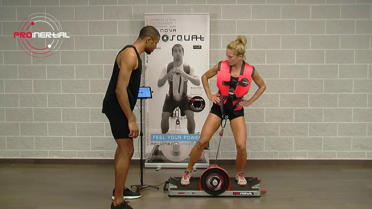 Ejercicios excéntricos con squat inercial / Eccentric exercises with ...