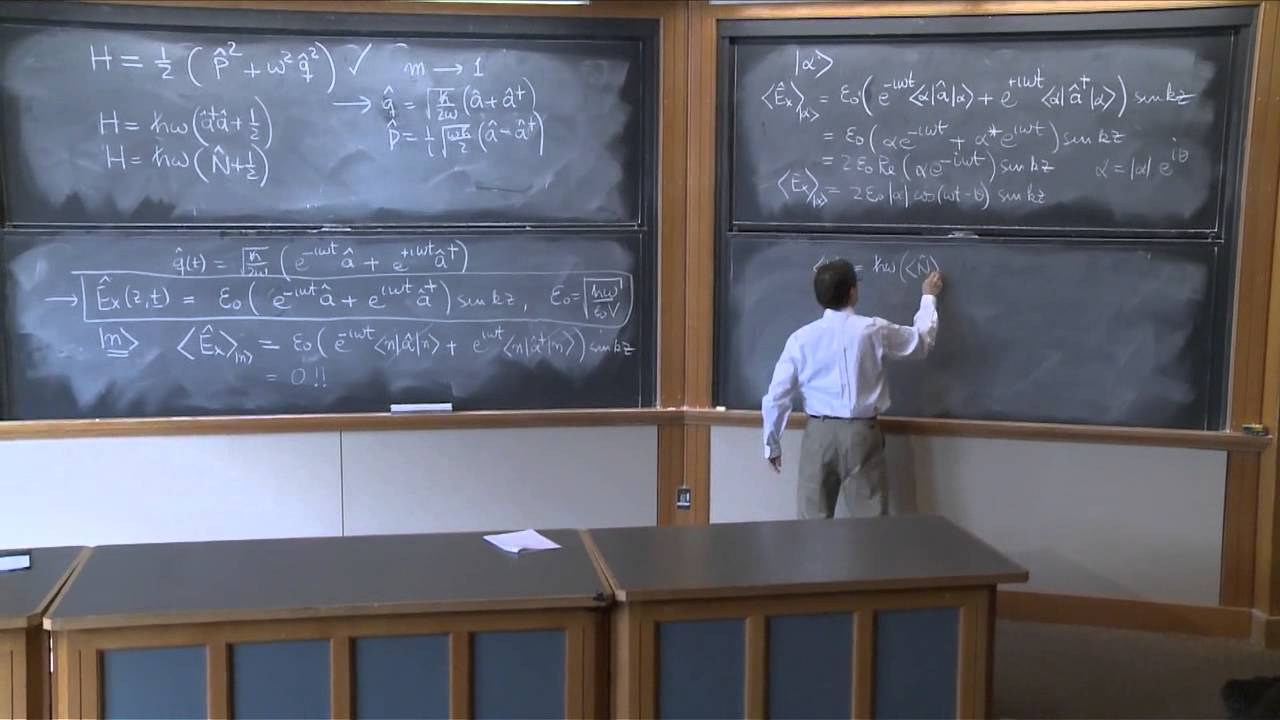 16. Quantum Dynamics (continued) and Two State Systems - YouTube