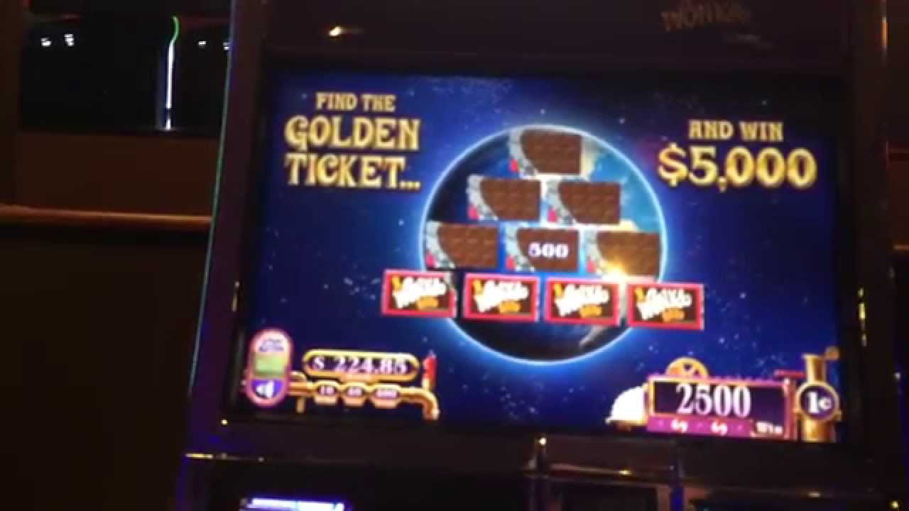 Willy Wonka Slot Machine Bonus - Augustus Gloop Pick - YouTube