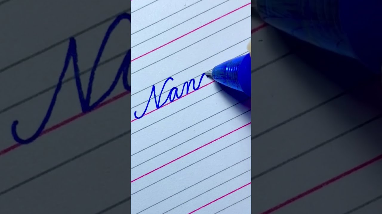 “Nancy” Beautiful Name in Cursive writing | Calligraphy | Handwriting ...