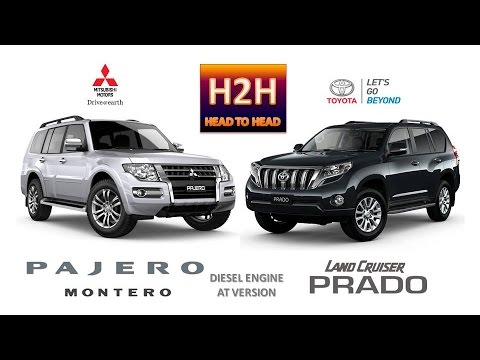 H2H #50 Mitsubishi Pajero (Montero) vs Toyota LC Prado