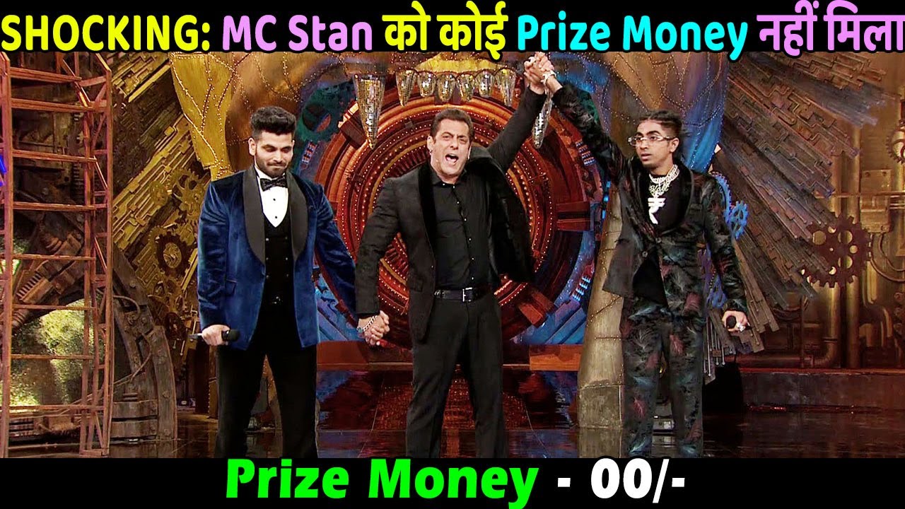 MC Stan didn't get any Bigg Boss 16 Winning Prize Money - YouTube