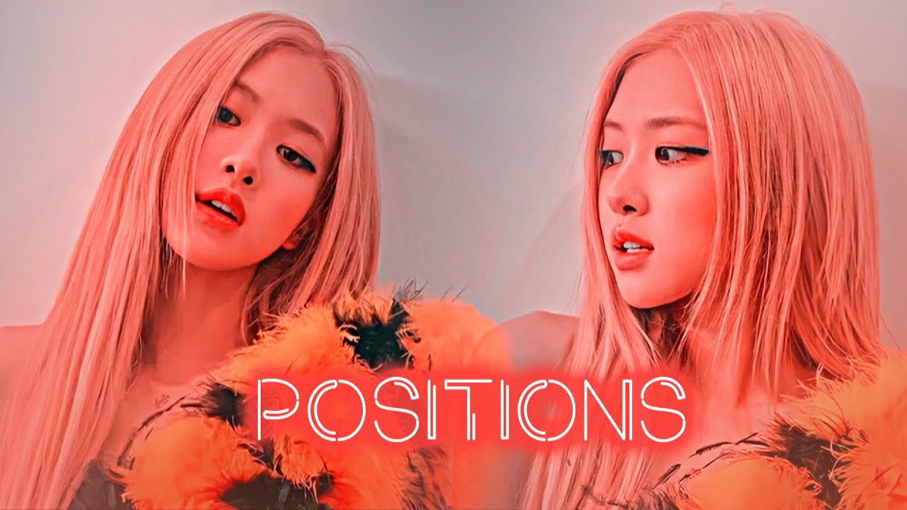 ROSÉ ─「POSITIONS」[FMV] - YouTube