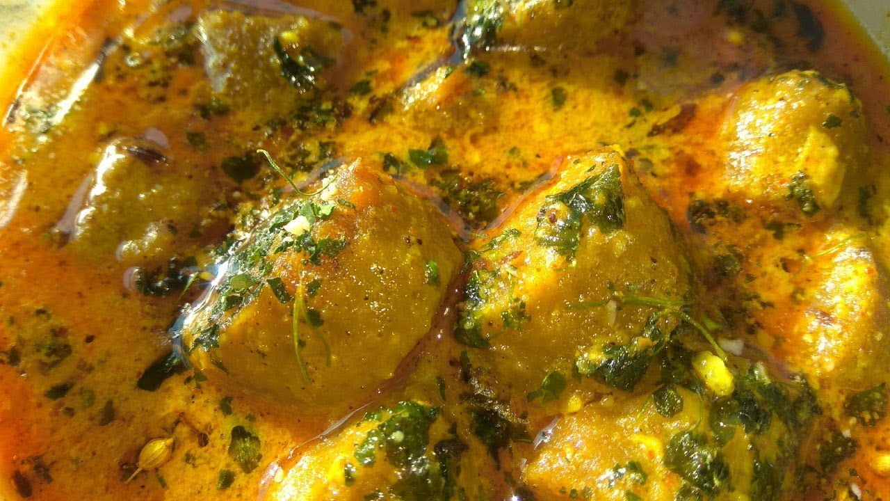 Gatte Ki Sabzi | Gatta Curry Recipe | Rajasthani Gatte Ki Sabzi Recipe ...