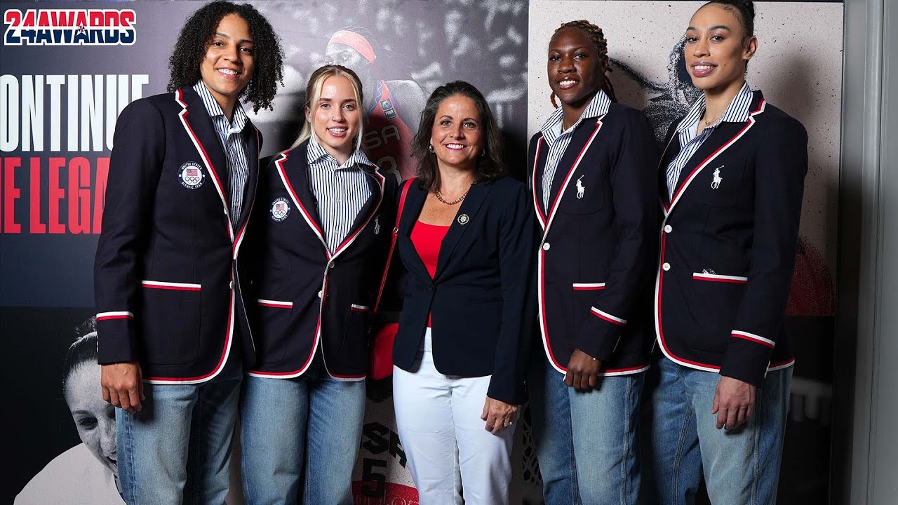 Jen Rizzotti 3x3 Coach of the Year // 2024 USA Basketball Awards - YouTube