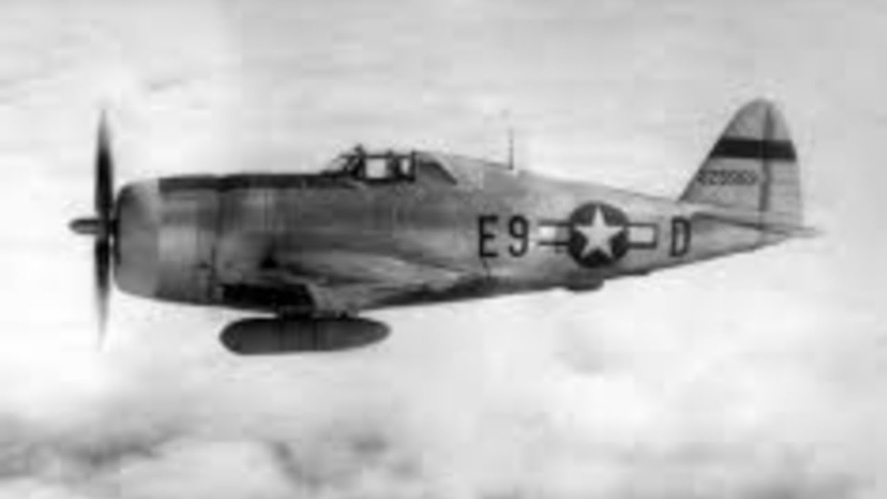 Republic P-47 Thunderbolt - Crash Site - YouTube