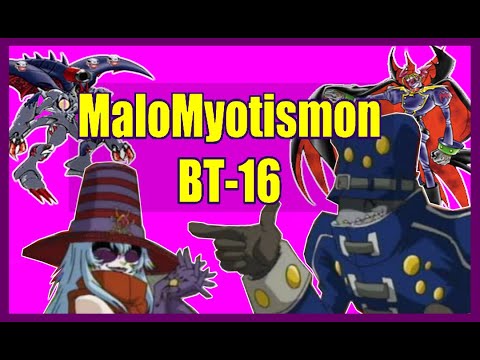 MaloMyotismon Deck list BT-16! - YouTube
